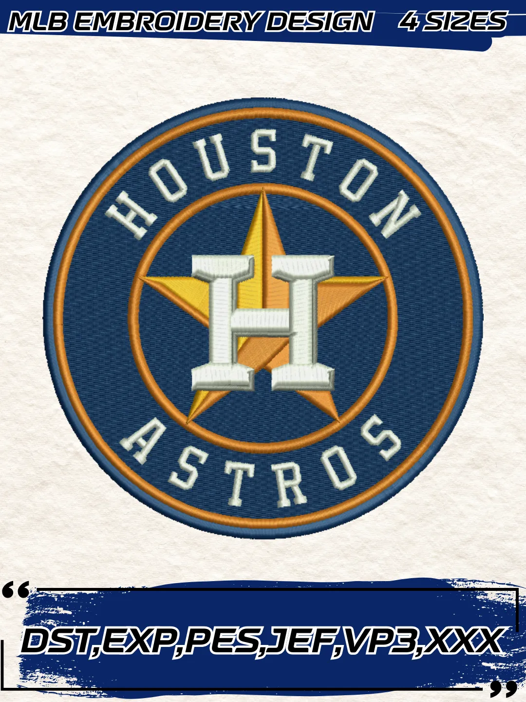 Houston Astros Logo Embroidery Design,MLB Embroidery Design,Machine ...