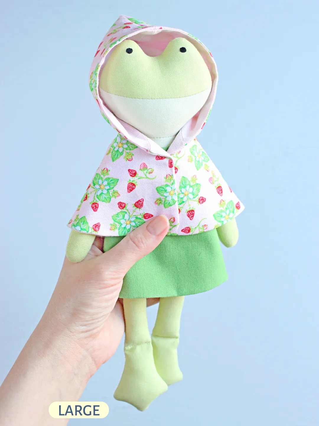 PDF Large Duck Stuffed Animal Sewing Pattern
