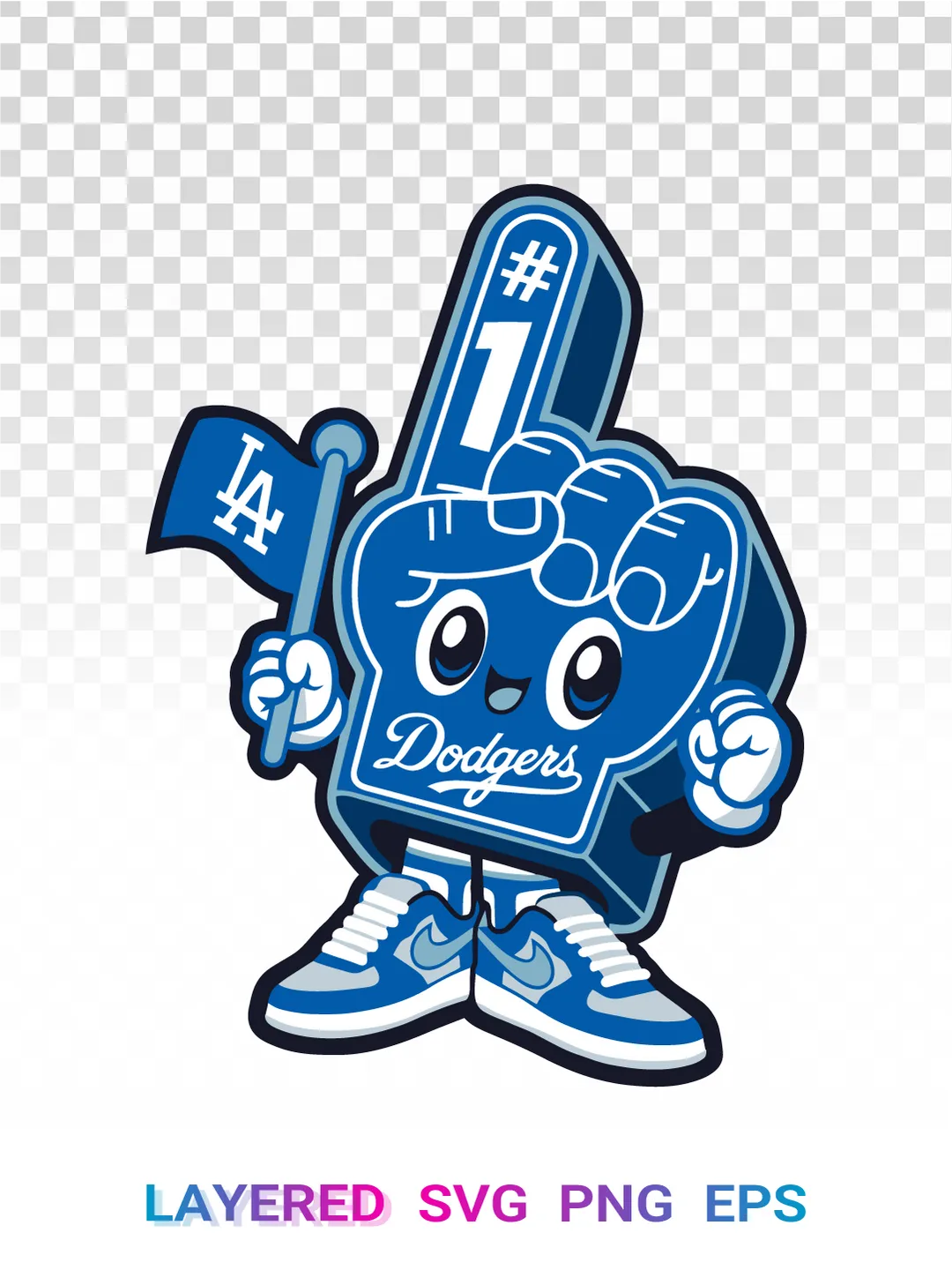 Ultimate Los Angeles Dodgers SVG Bundle for the 'Bleed Blue' Superfan