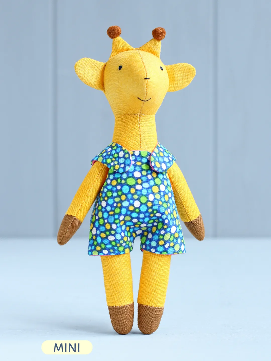 PDF Mini Giraffe Stuffed Animal Sewing Pattern