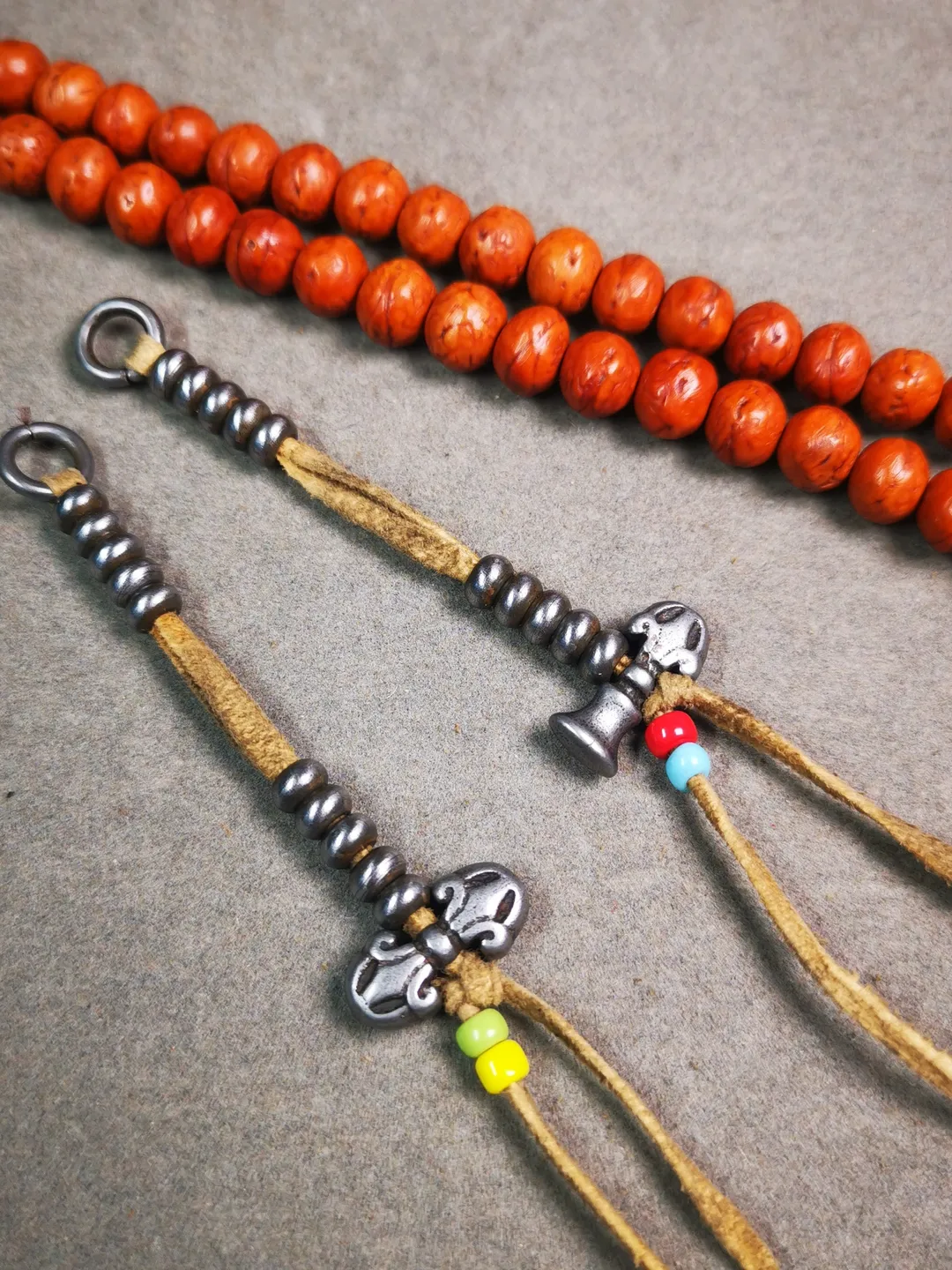 Gandhanra Old Tibetan Buddhist Mala Counters,Prayer Bead Counters,with ...