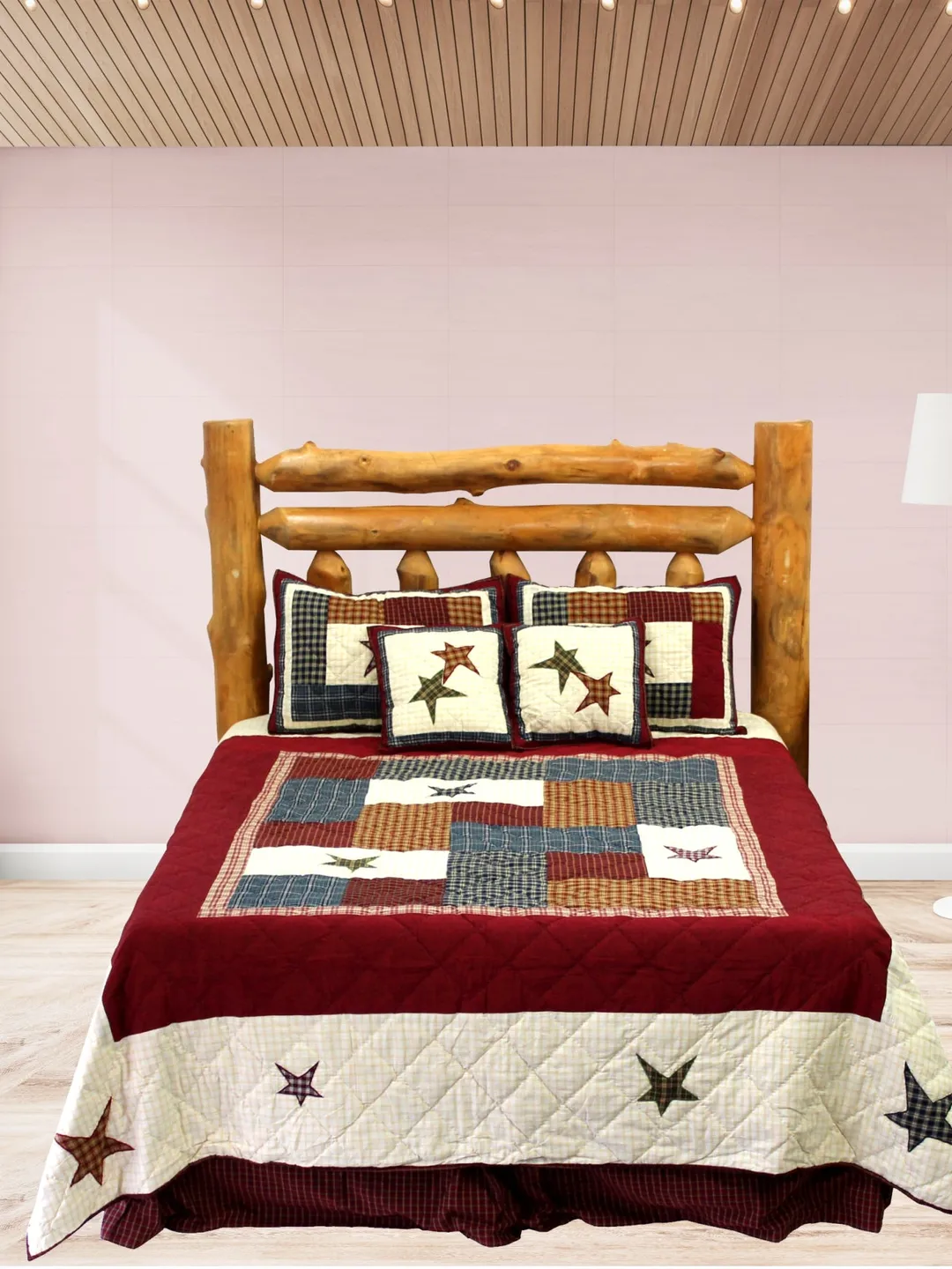 Handmade Cedar Trail Queen Quilt – 85