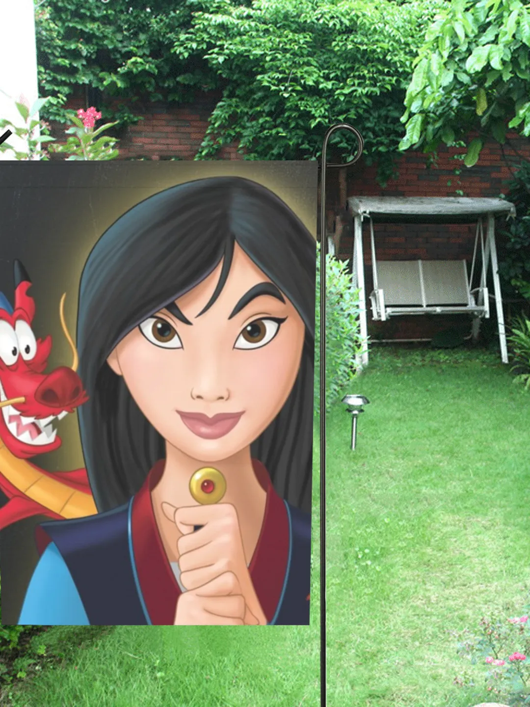 Mulan Garden Flag