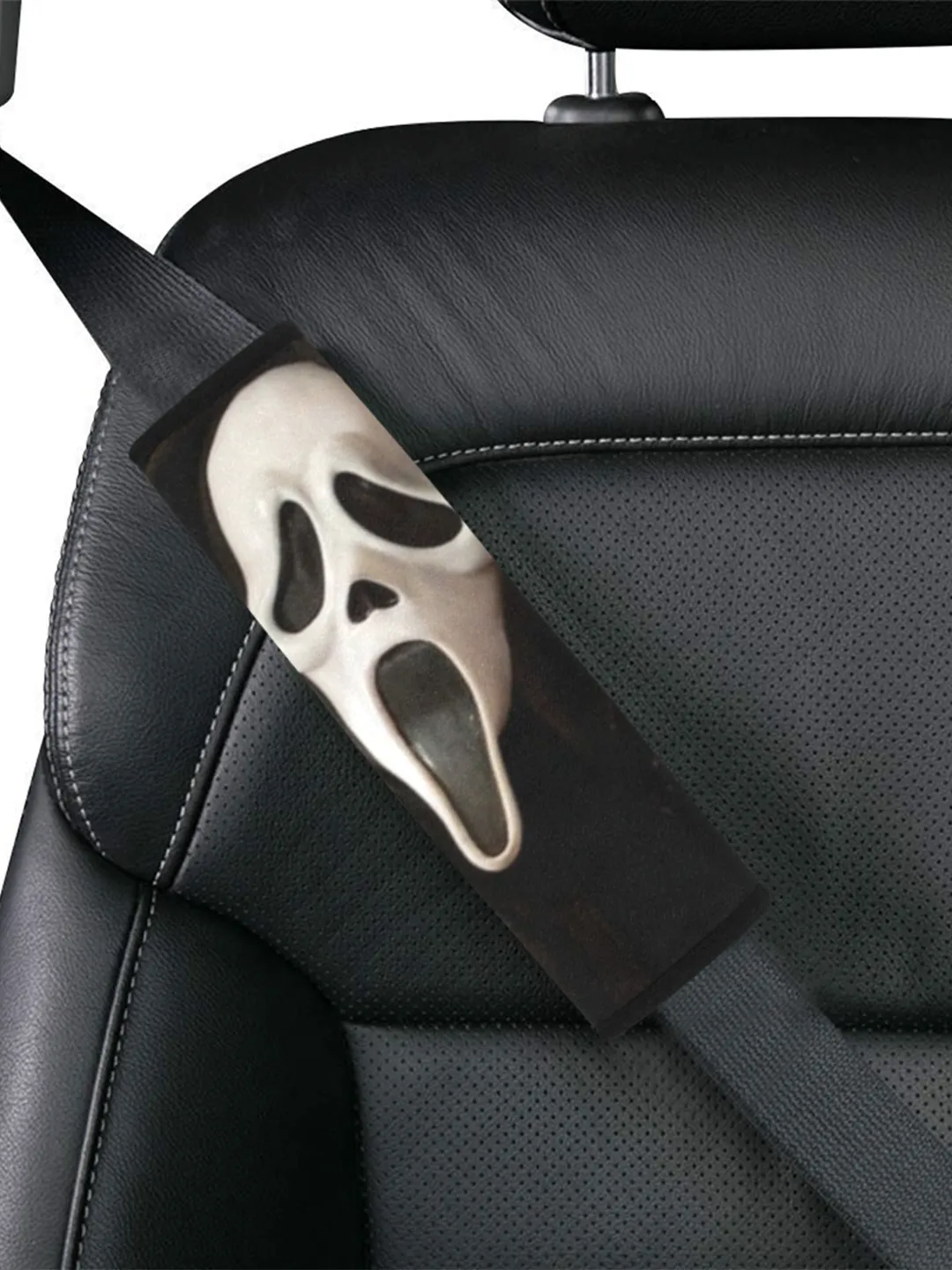 scream Car Seat Belt Cover