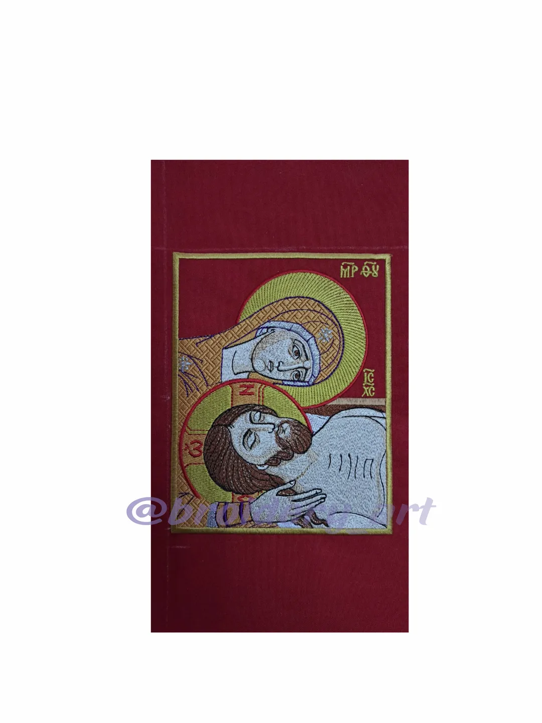 Epitaphios of Our Lord Jesus Christ embroidery design