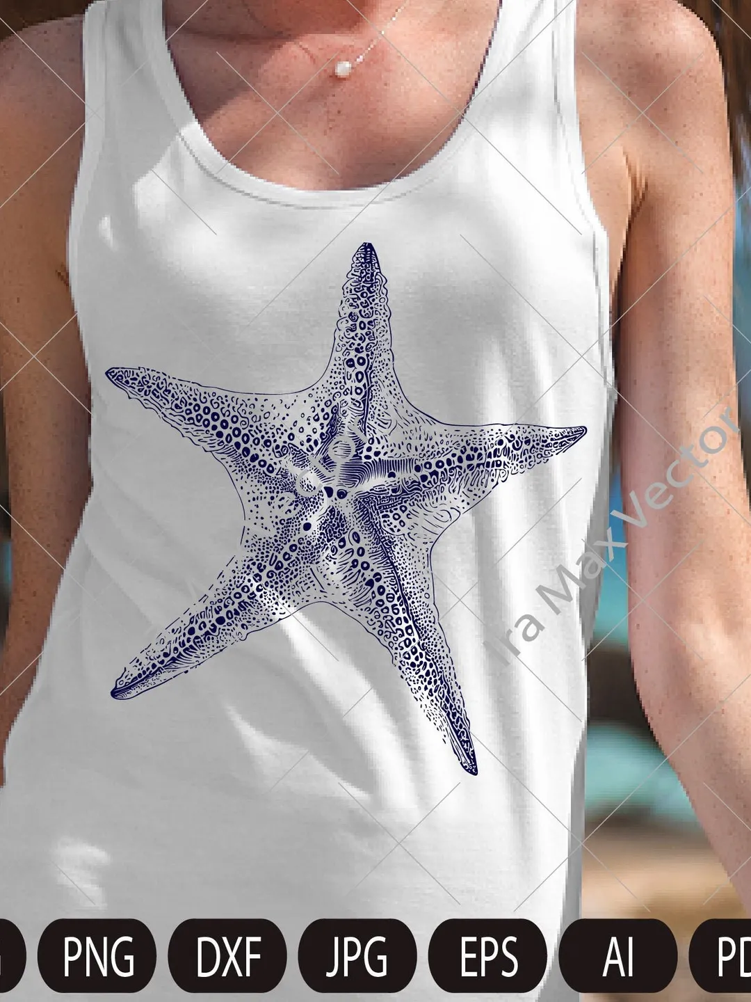 Starfish SVG, Starfish detailed, Sea animal SVG, Aquatic SVG, Sea svg ...