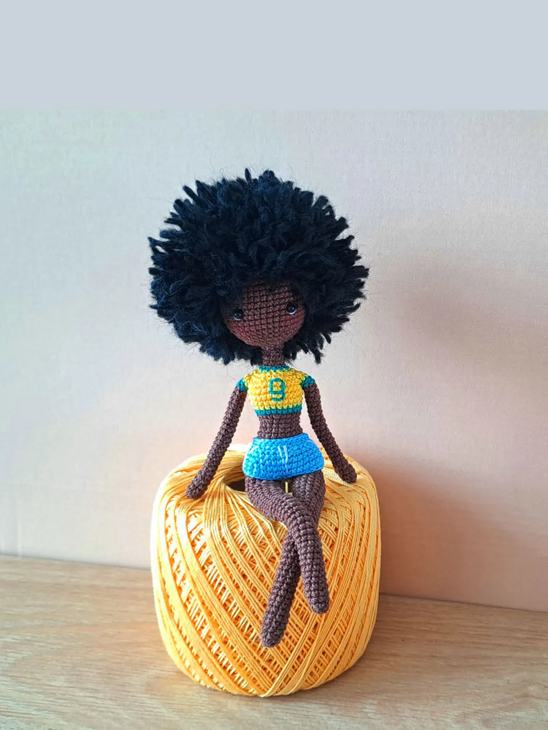 Pattern Brazilian doll. Crochet brazilian doll. pattern crochet black ...