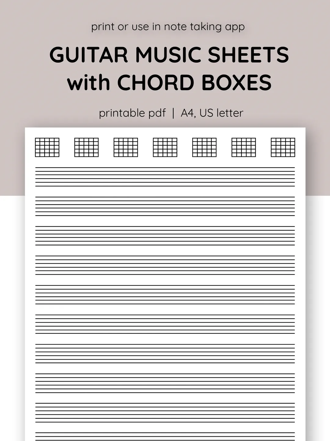 Kids printable sheet music. Sheet music with treble clef. Piano staff ...