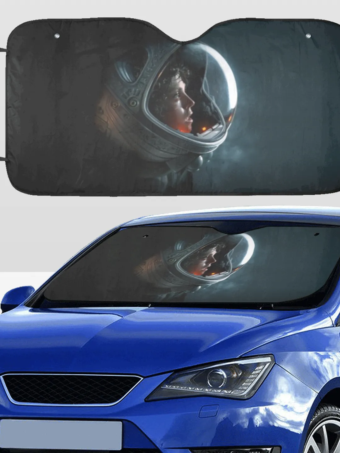 Alien Car SunShade