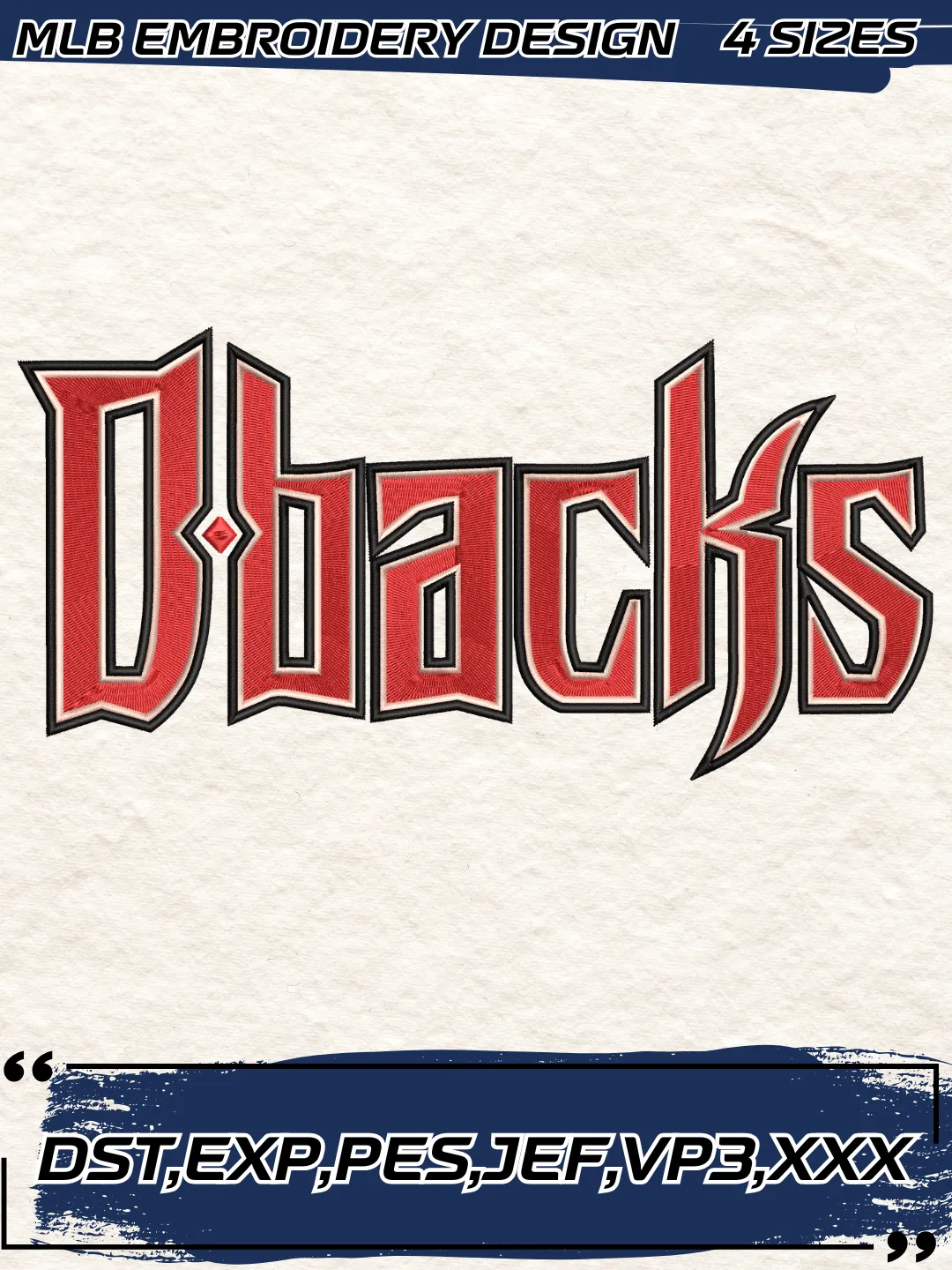 Arizona Diamondbacks Dbacks Embroidery Design,MLB Embroidery Design ...