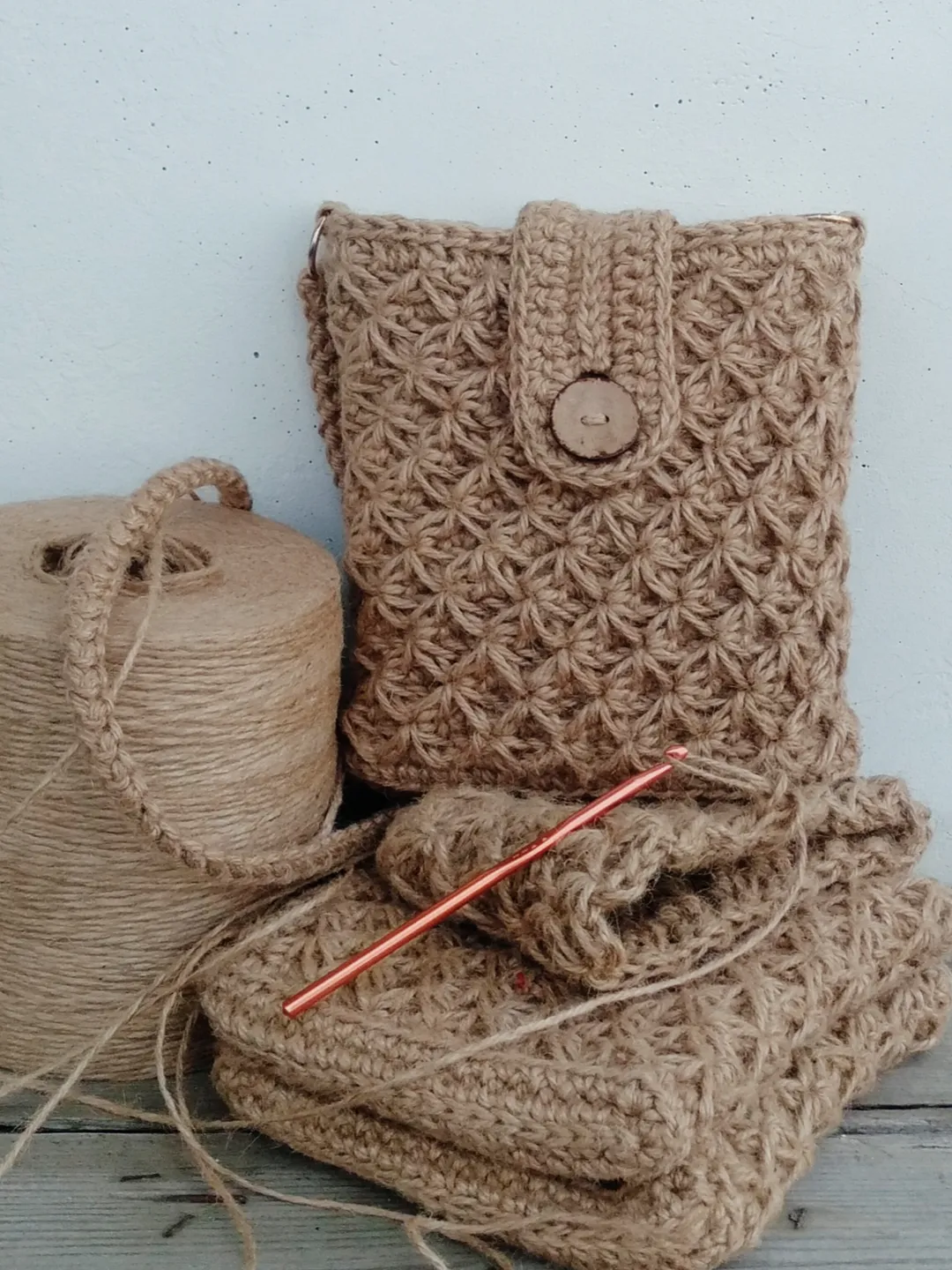 Small knitted bag