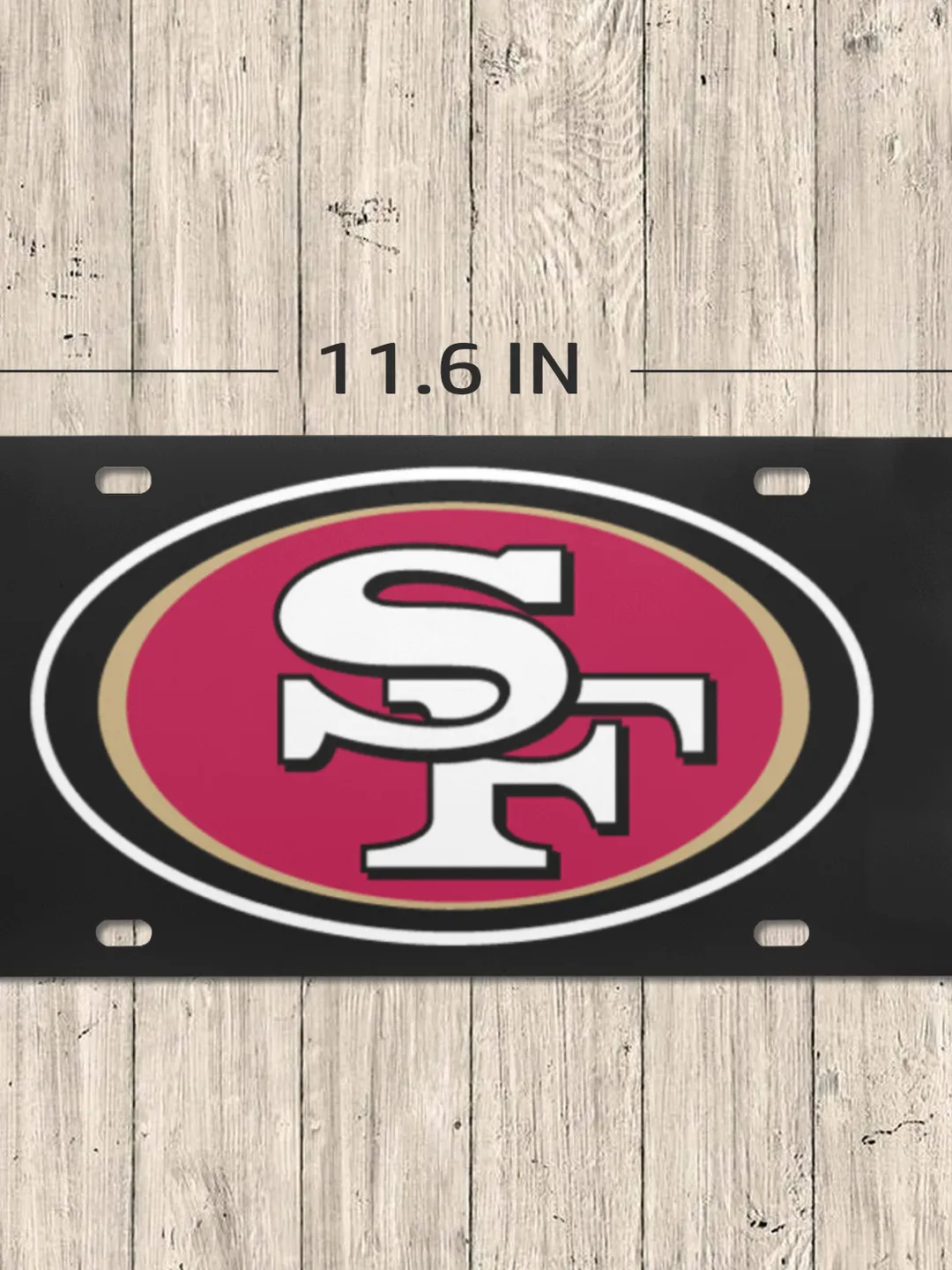 49ers License Plate