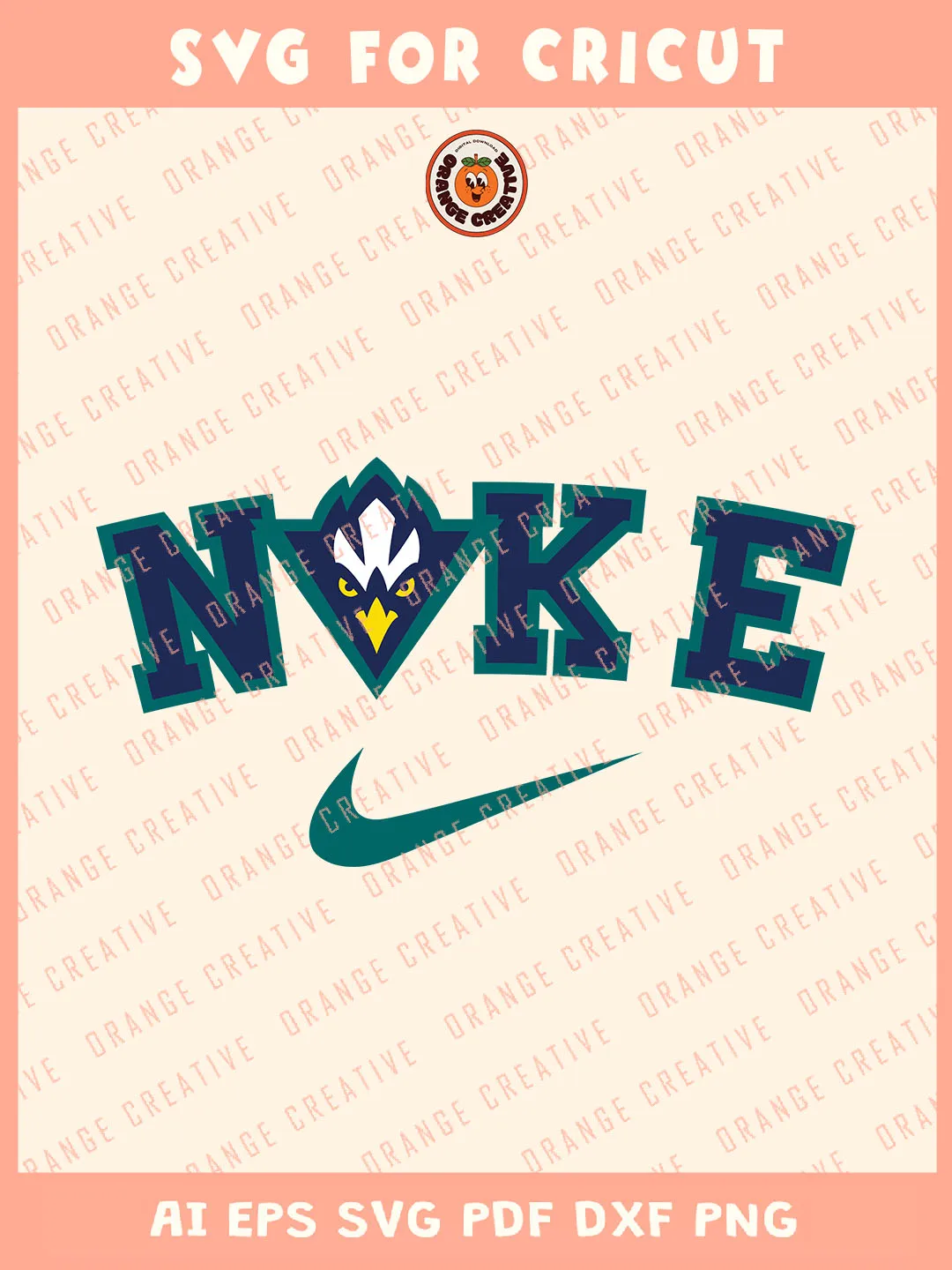 Ni.kee UNC Wilmington Seahawks Svg, NCAA College Football Team Svg ...