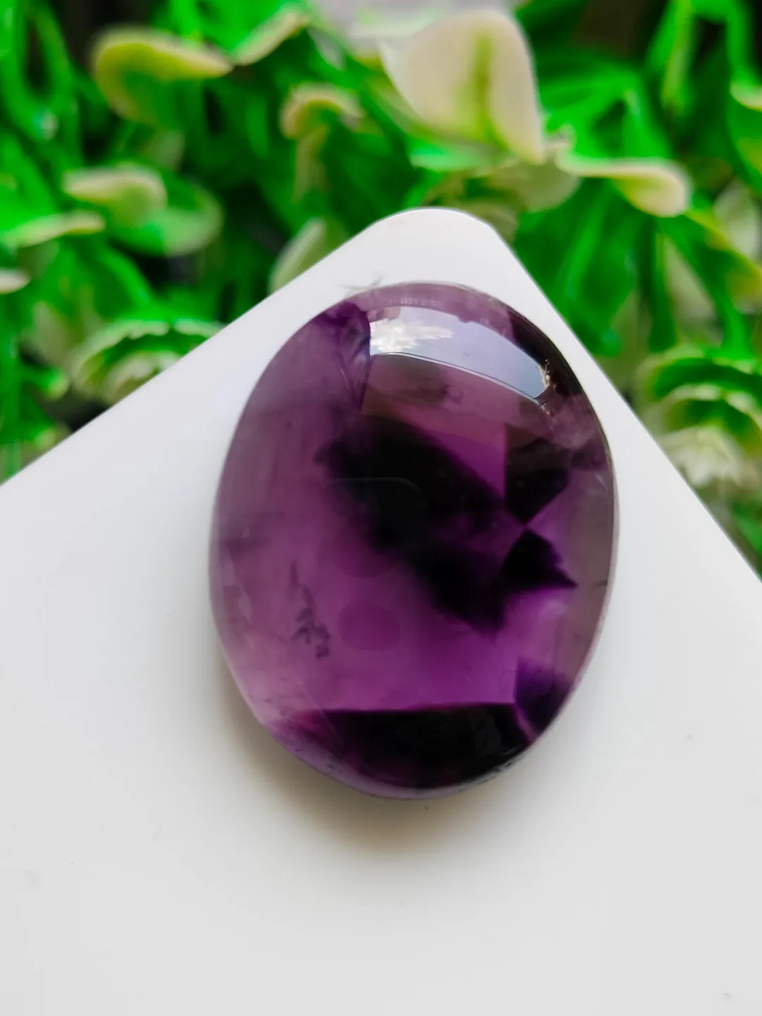 AAA Amethyst Cabochon, Natural Oval Purple Amethyst Gemstone, February ...