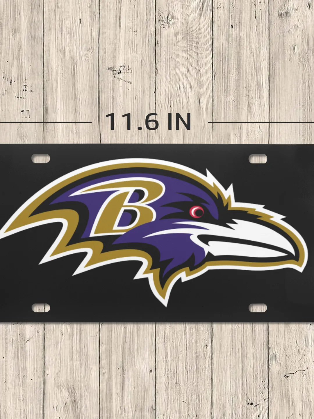 Baltimore Ravens License Plate