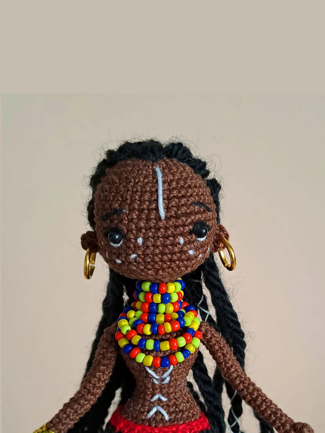 Crochet African Doll, Pattern Crochet African doll, Pattern Black Doll ...