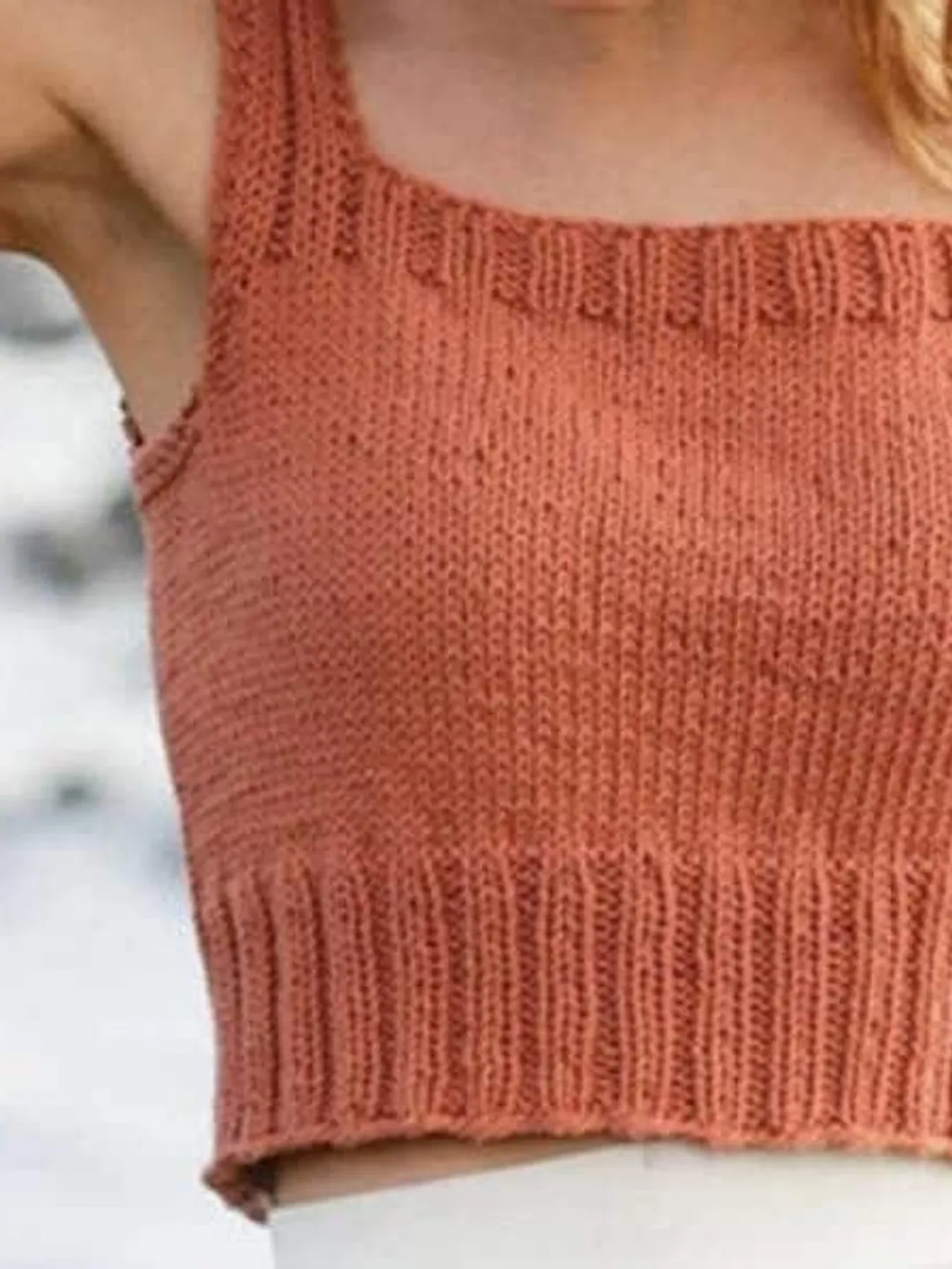 top pattern, women top, easy top, crop Top knitting, halter top knit ...
