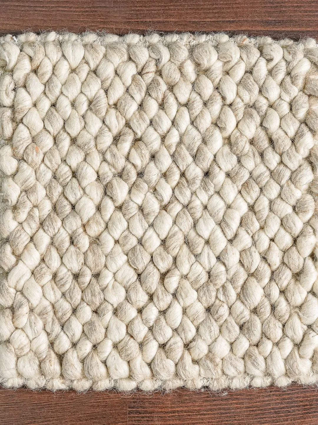 Handwoven Multi Patterned Chunky Scandinavian decor Indoor Wool Rug ...