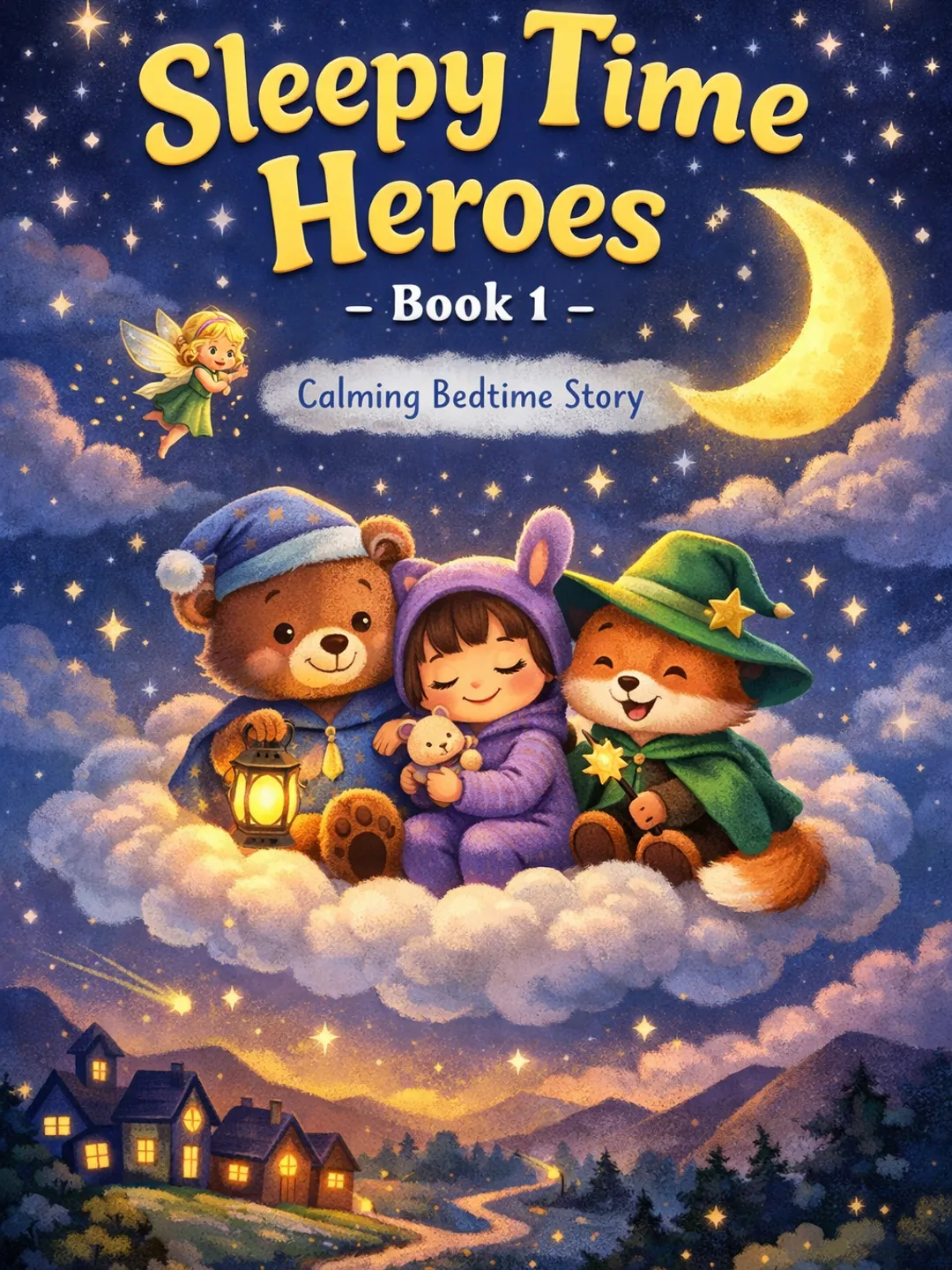 Sleepy Time Heroes Bedtime Story Bundle (5 Stories)