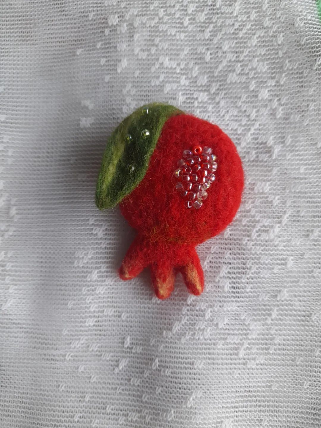 Wool Brooch
