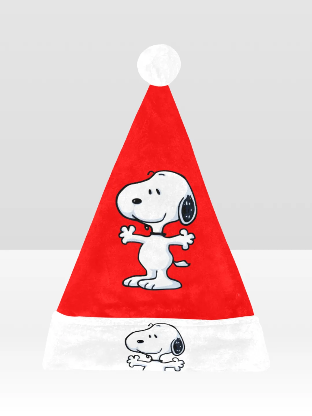 Snoopy Woodstock Christmas SVG, Peanuts Santa Hat PNG