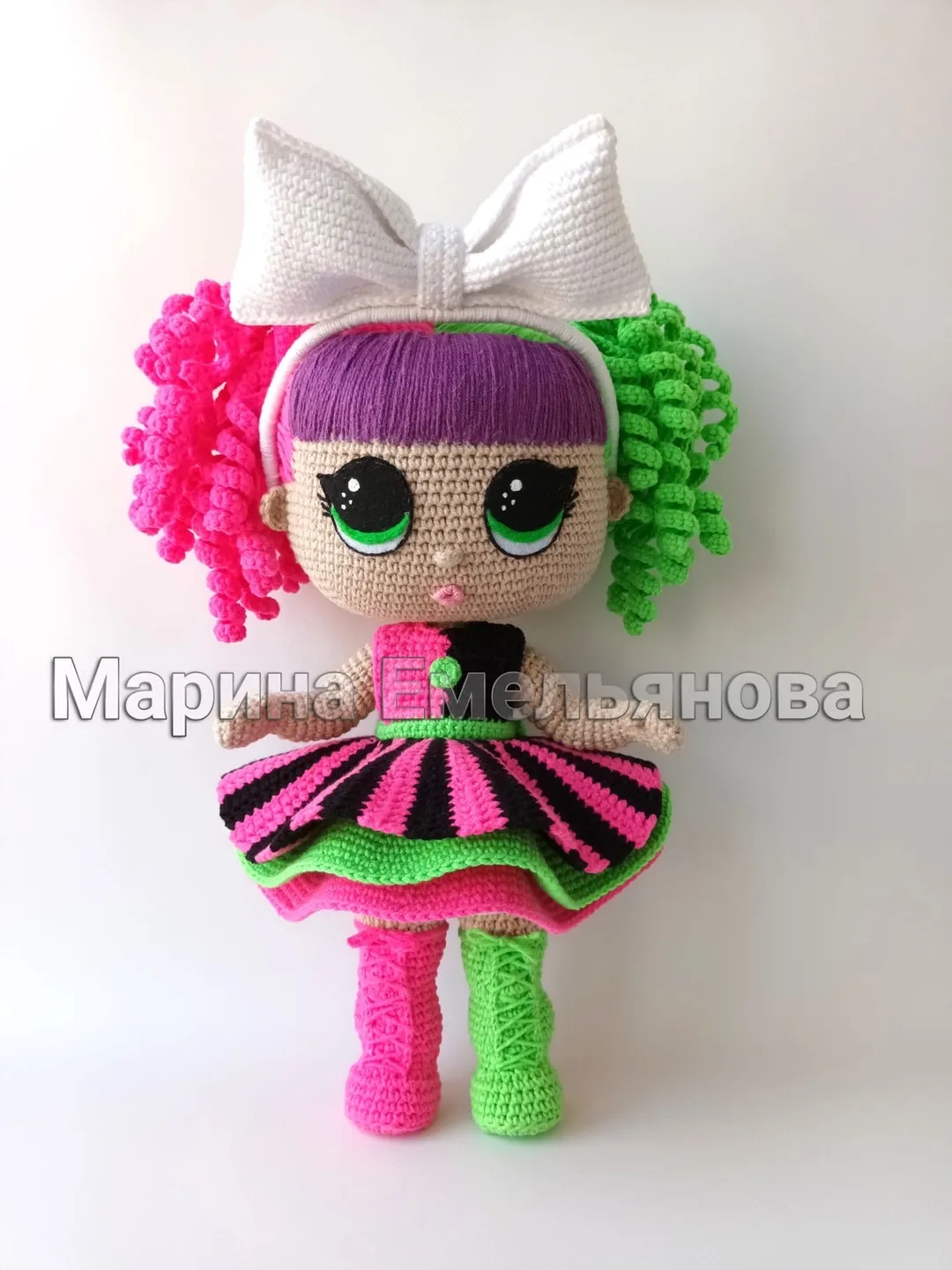 Crochet Purple Rainbow friends pattern. Amigurumi Purple Rainbow ...