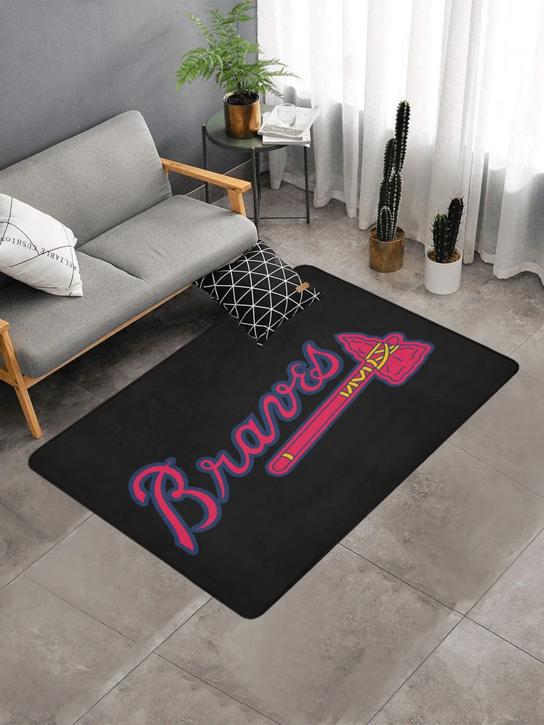 Atlanta Braves Area Rug