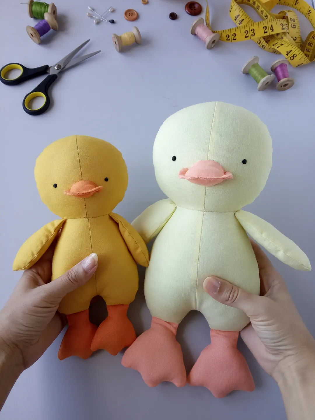 Duck Sewing Pattern (2 sizes)