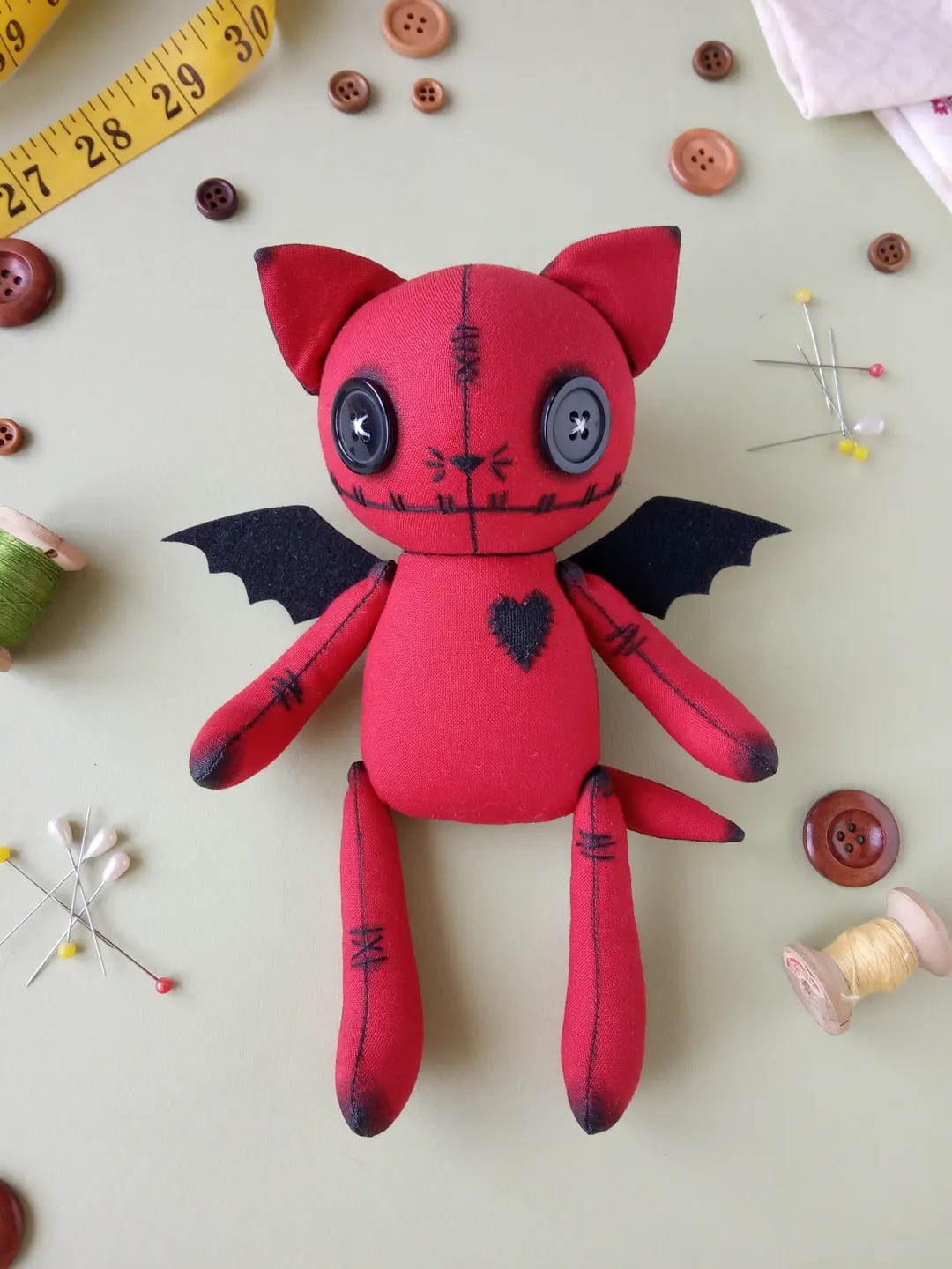 Voodoo Animals Sewing Pattern (2sizes)