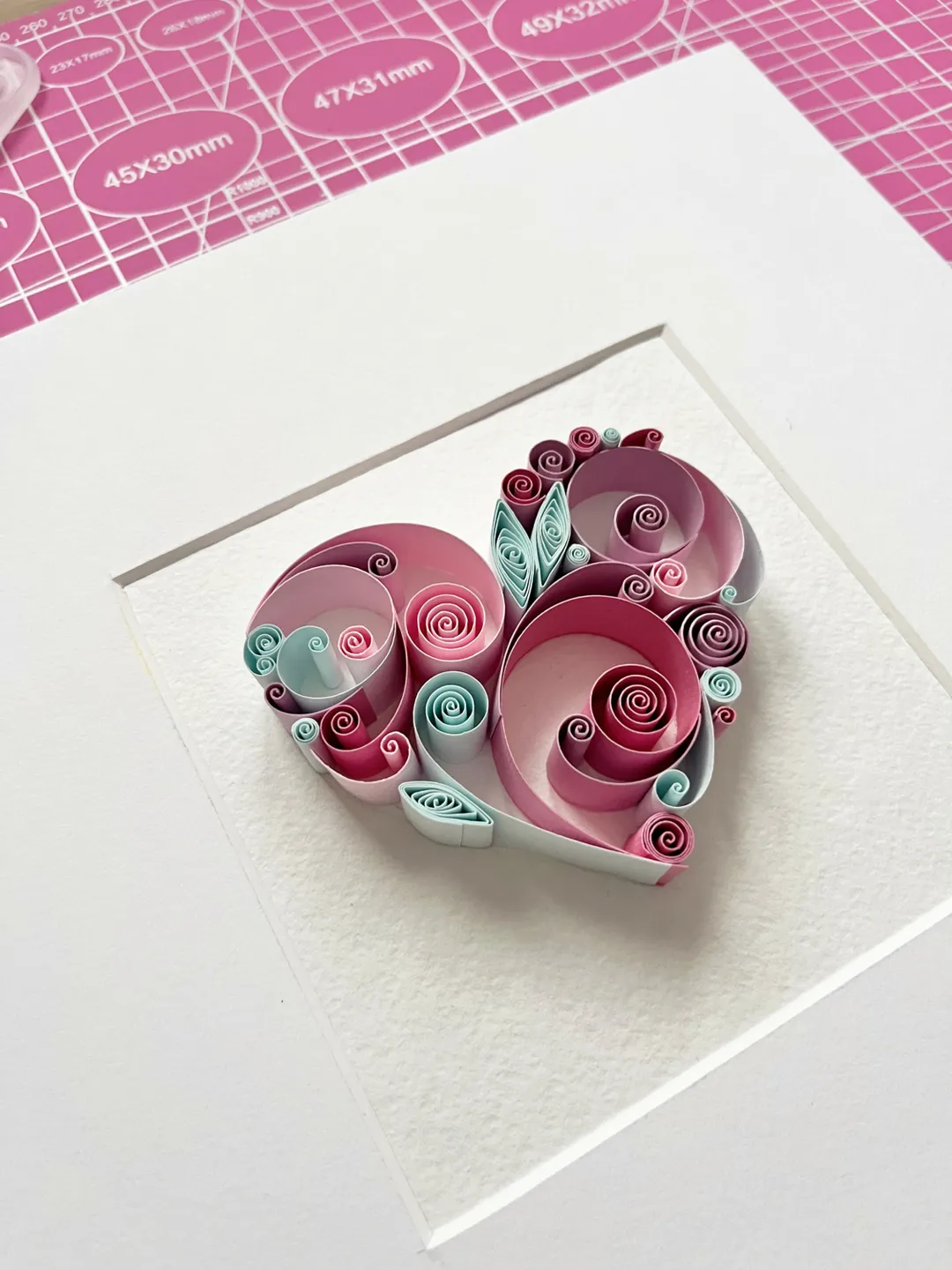 Set of patterns for Quilling | Quilled Hearts | LOVE ideas