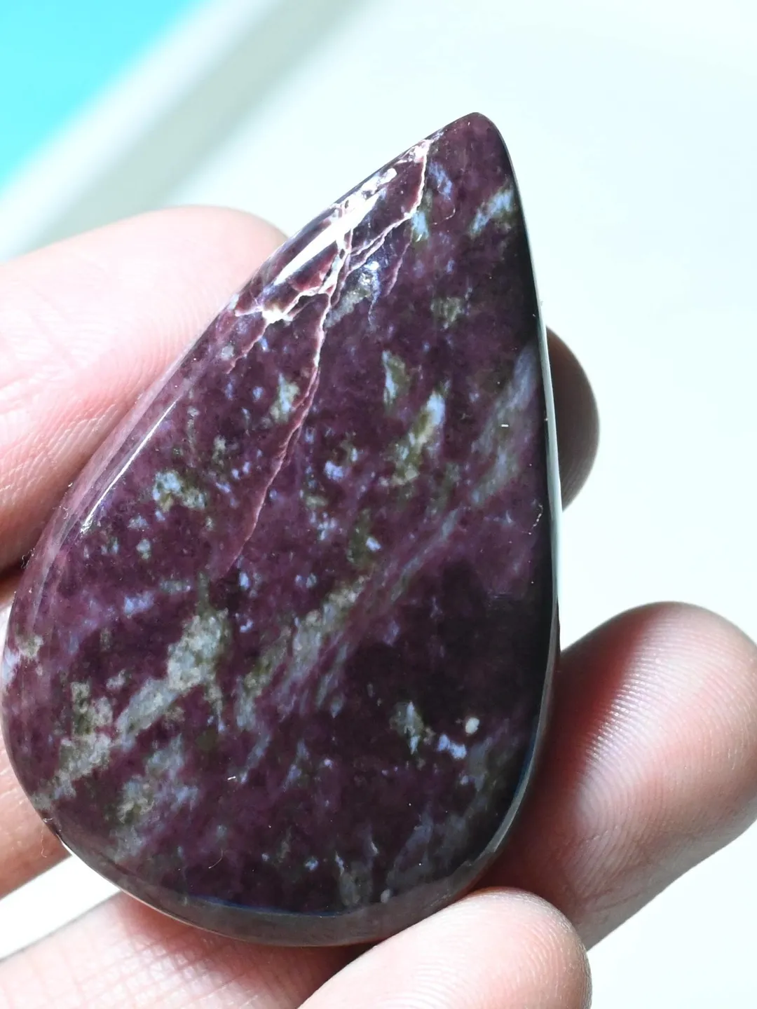 Indian Sugilite Cabs 51 ct. Natural Purple Cabochon Semi Precious ...