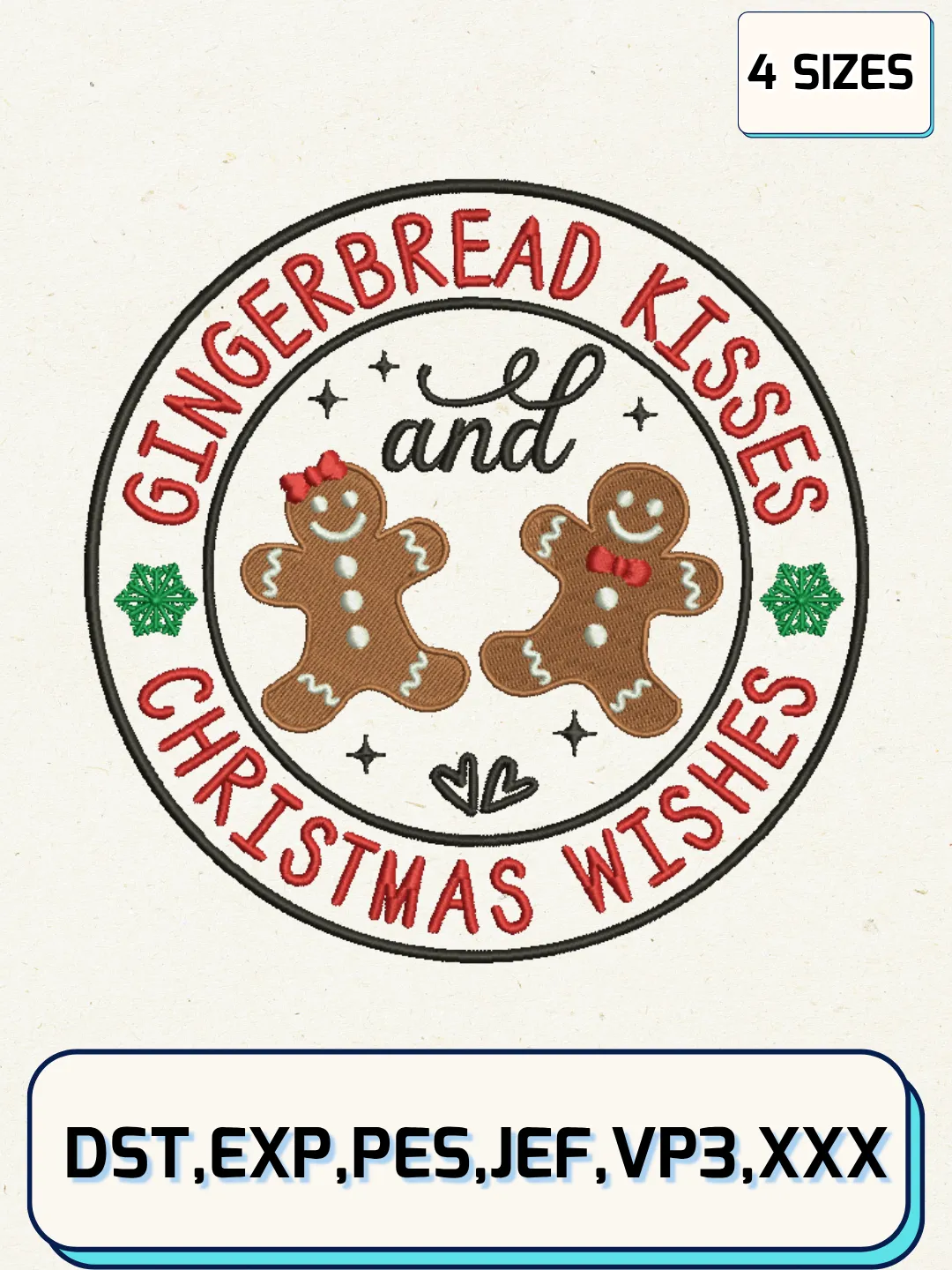 I Teach The Smartest Cookies Embroidery Design Files,Christmas ...