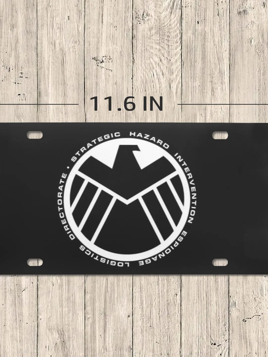 Shield Avengers License Plate