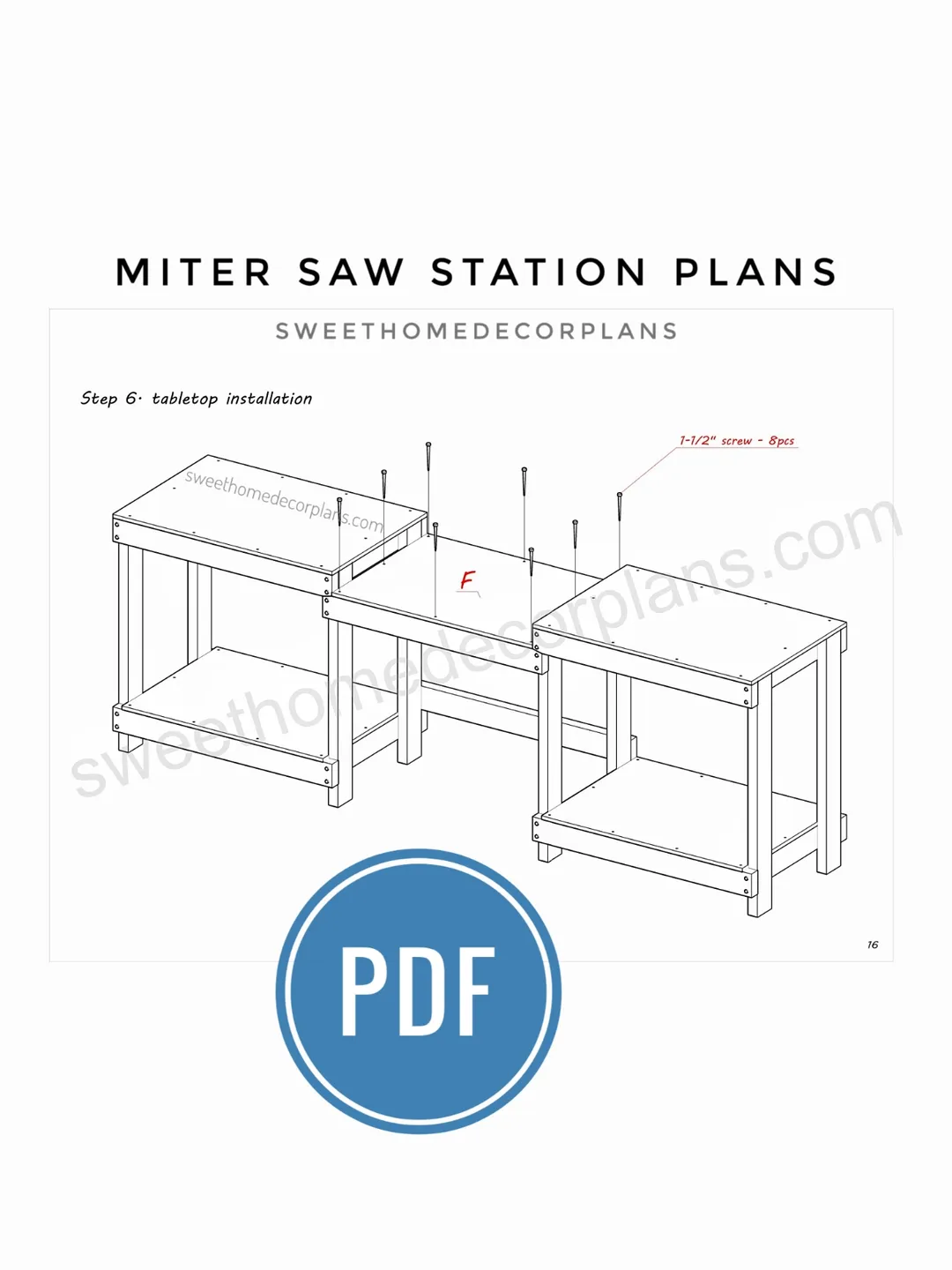 Diy miter saw station plans pdf for woodworking. Workbench craft saw ...