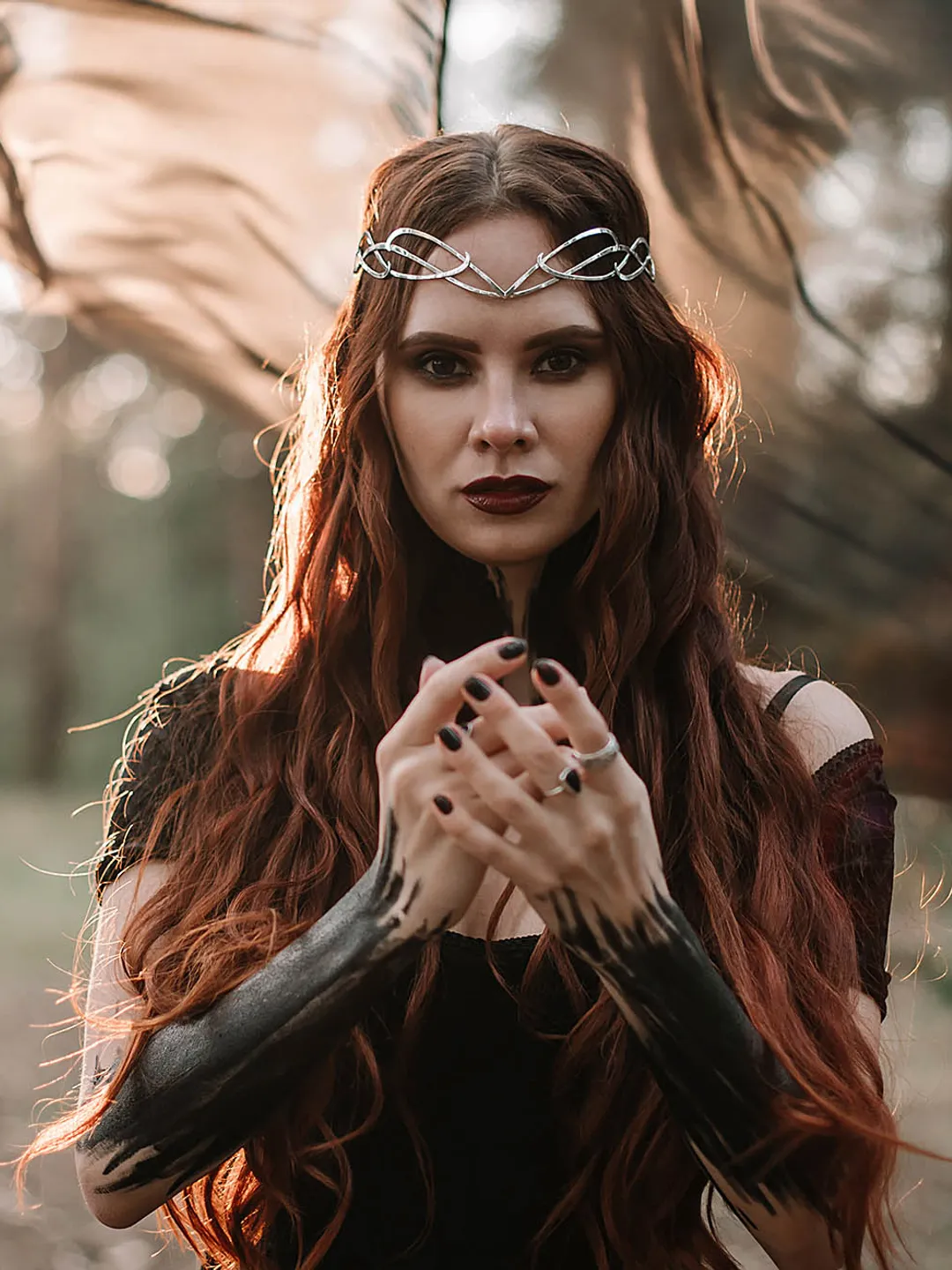 Galadriel crown - LOTR elven tiara - branches and leaves diadem - for ...