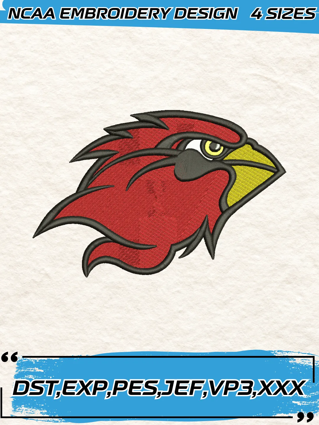 Lamar Cardinals Lions Logos Embroidery Design Files, NCAA Logos ...