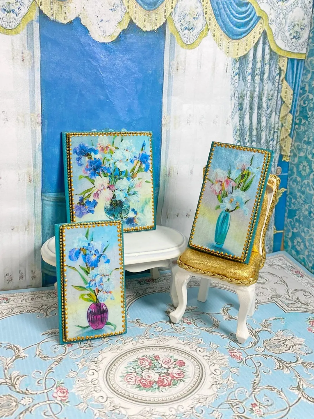 Tutorial.Circus set of miniature figures. Dollhouse miniature ...