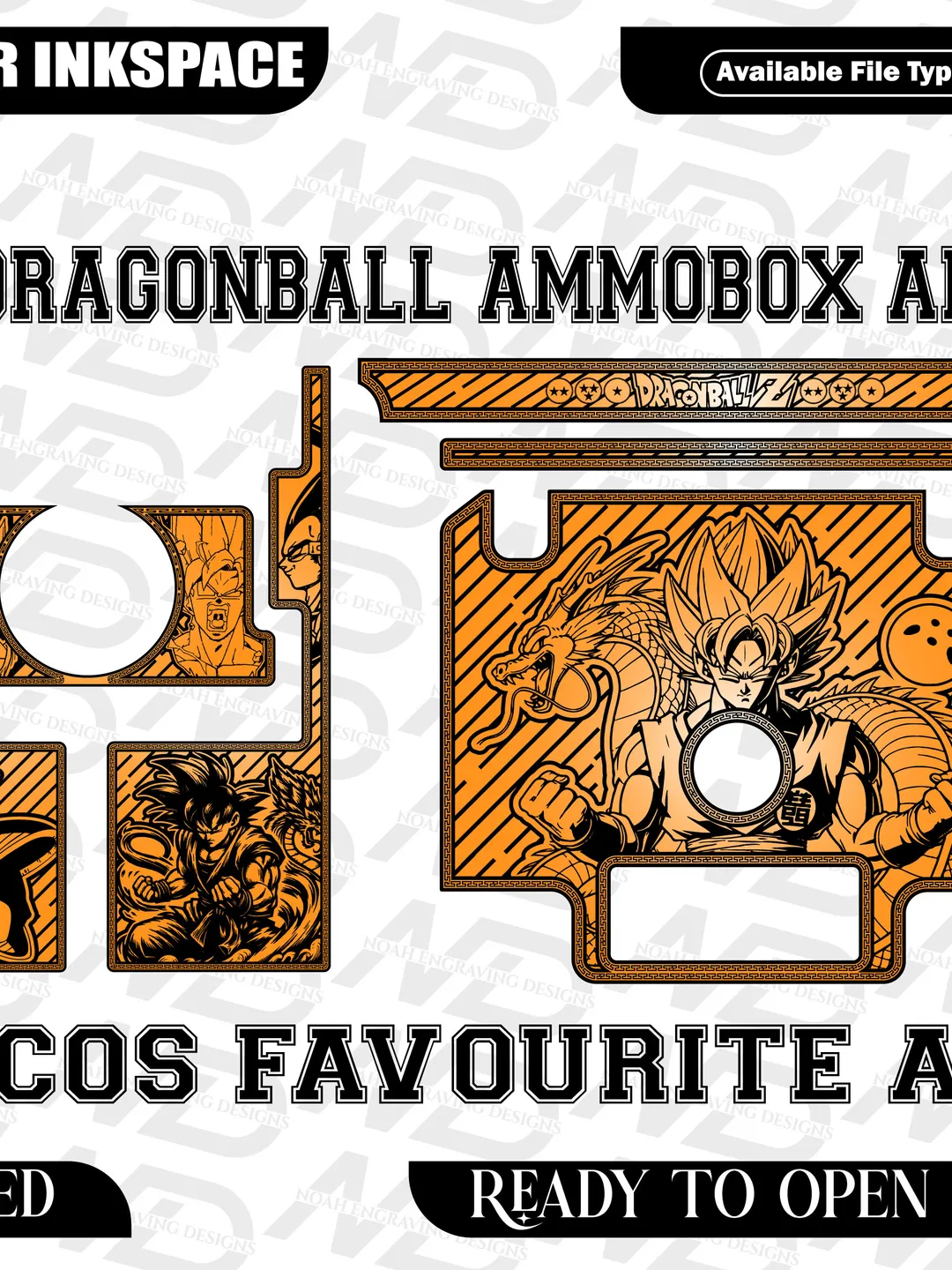 50 CAL DBZ AMMOBOX ARTWORK