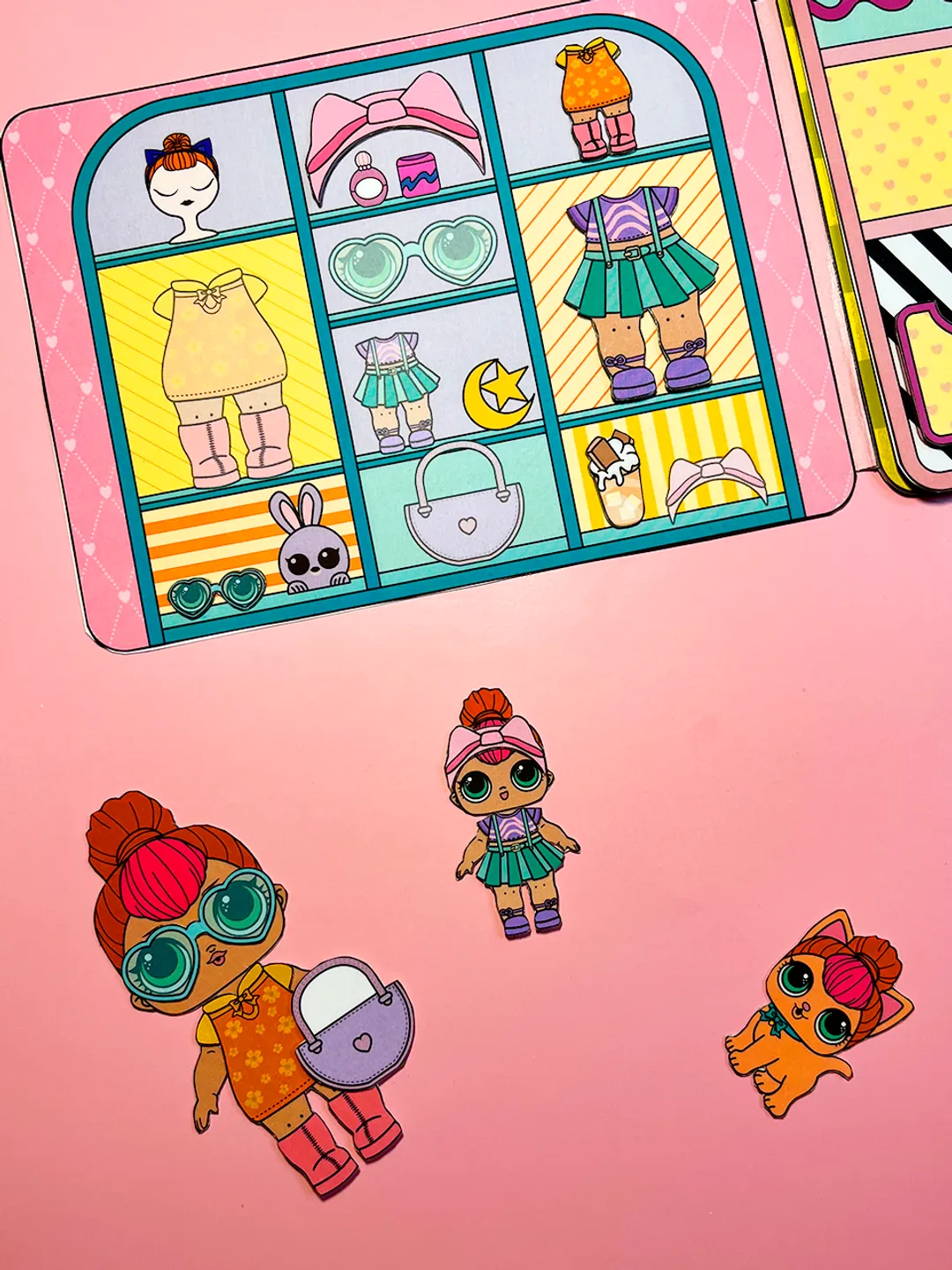 Lol paper dolls with clothes to cut out