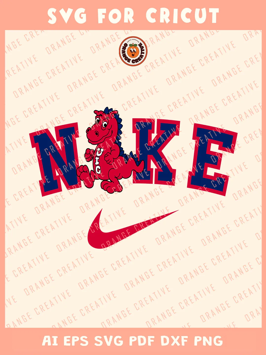 Ni.kee UIC Flames Svg, NCAA College Football Team Svg, NCAA UIC Flames ...