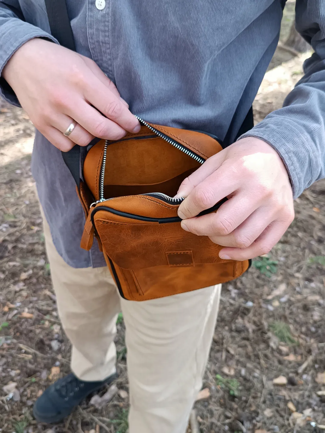 PDF Men's crossbody bag pattern - Download PDF & video TUTORIAL ...