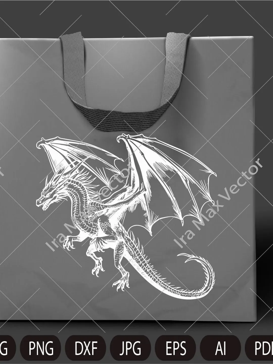 Dragon svg, Dragon detailed, Dragon flying, Dragon Vector, Chinese ...