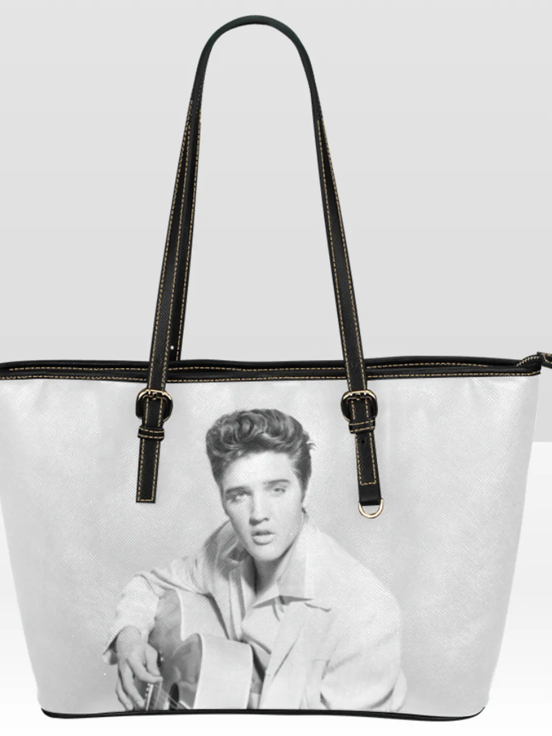 Elvis Presley Leather Tote Bag