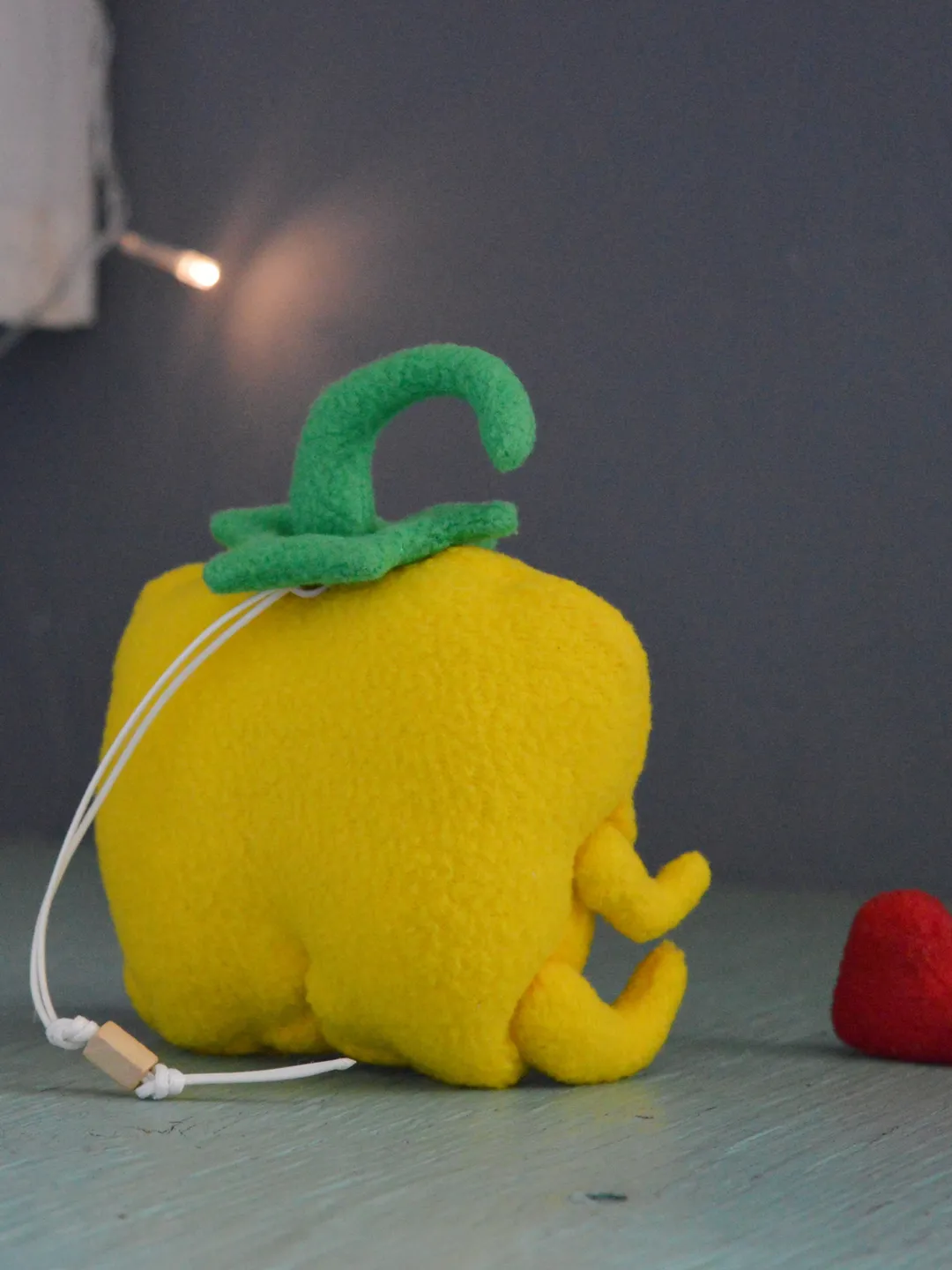 Yellow Pepper Plush PDF Sewing Pattern – Fleece Softie with Movable ...