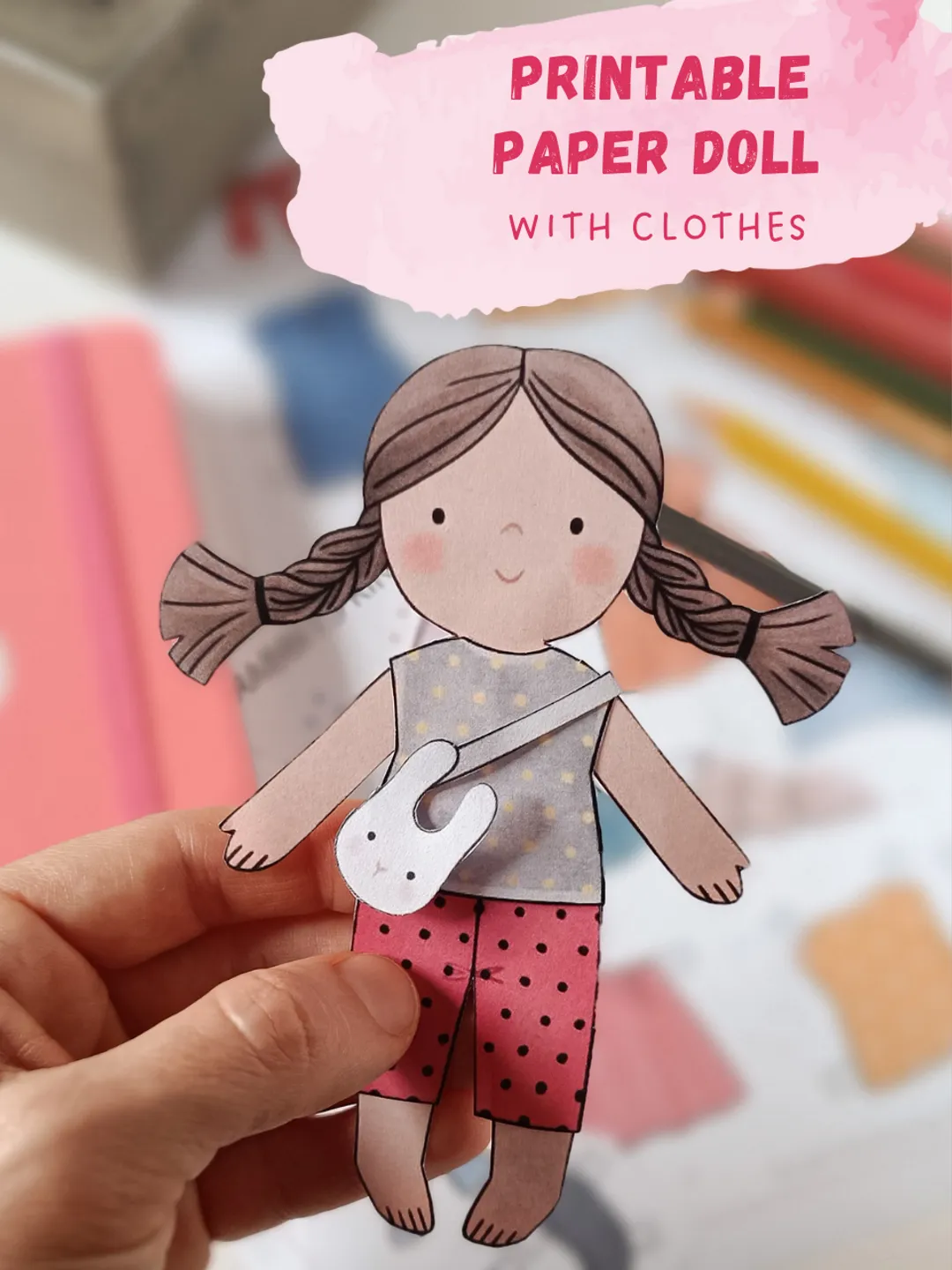 K-pop Demon Hunters Paper Dolls