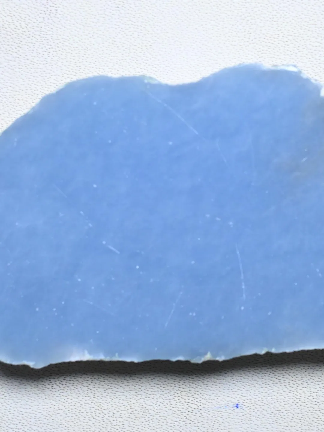 Angelite Slice | Natural Blue Angelite Slab | Polished Crystal Slice ...