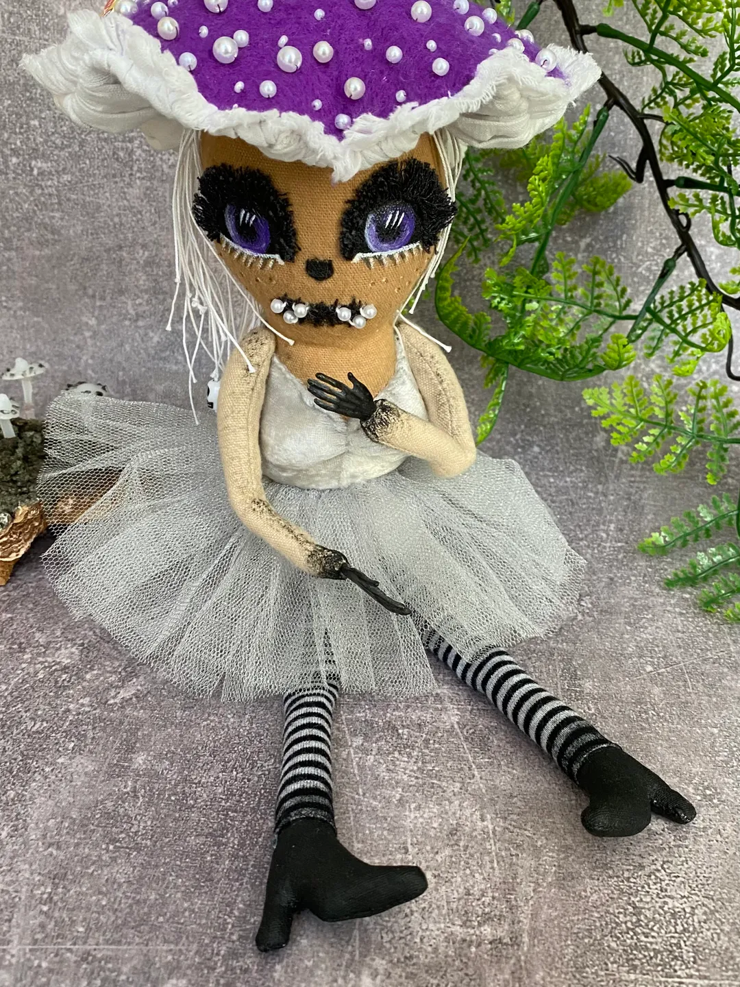 Halloween doll for creepy decor . Creepy doll . Halloween home decor ...
