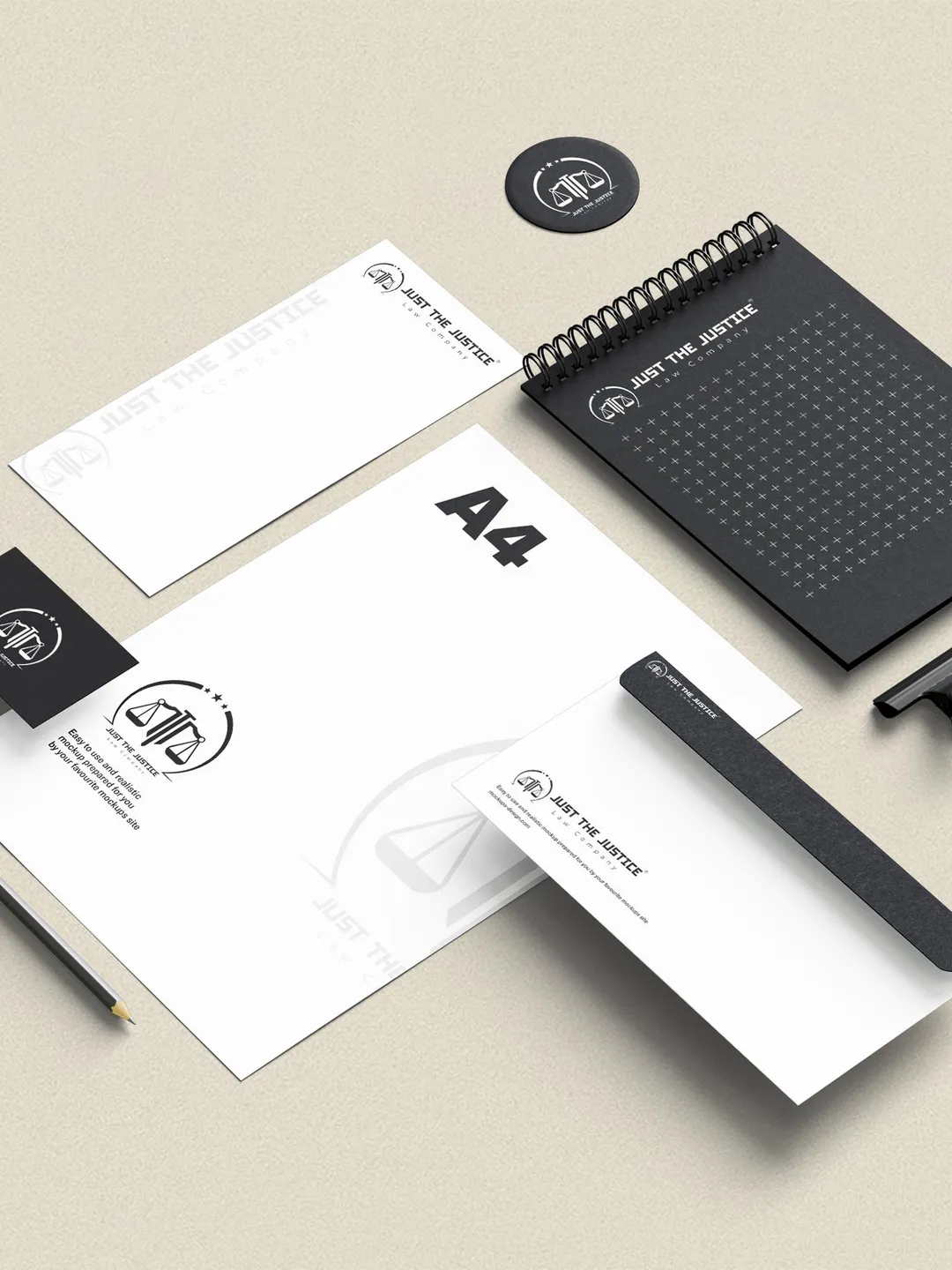 Custom stationery design, personalized letterhead and notecard set ...