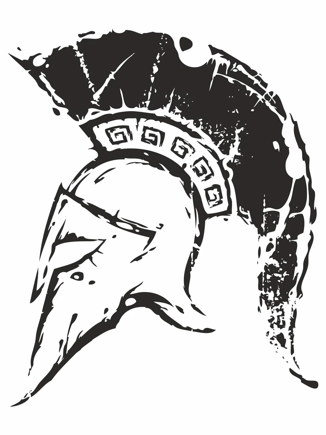 Spartan Helmet Svg, Spartan Svg, Spartan Warrior Helmet, Spartan cut file