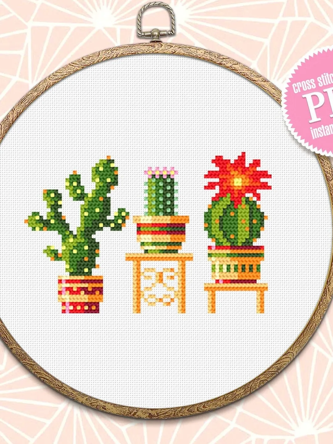 Cross stitch pattern Cats, easy cross stitch chart PDF